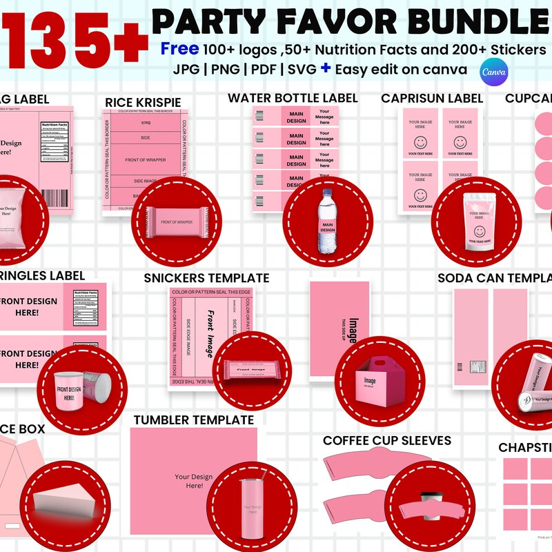 Template Bundle - Etsy