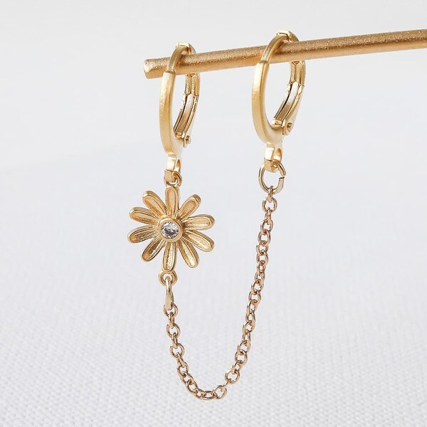 Connected Earrings - Etsy