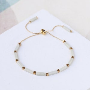 Moma Bracelet, Beaded Bracelet, Charm Bracelet, Dainty Beaded Bracelet ...