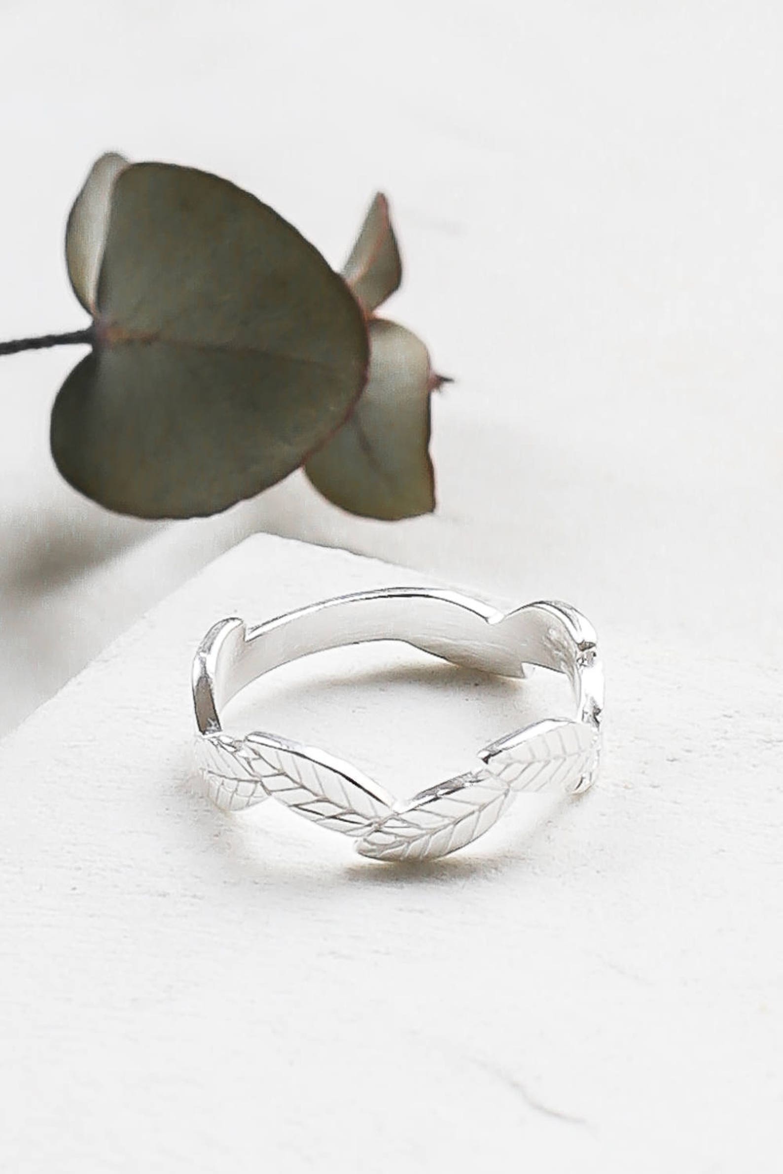 Ivy Ring Gold Leaf Ring Woodland Ring Leaves Ring Nature - Etsy