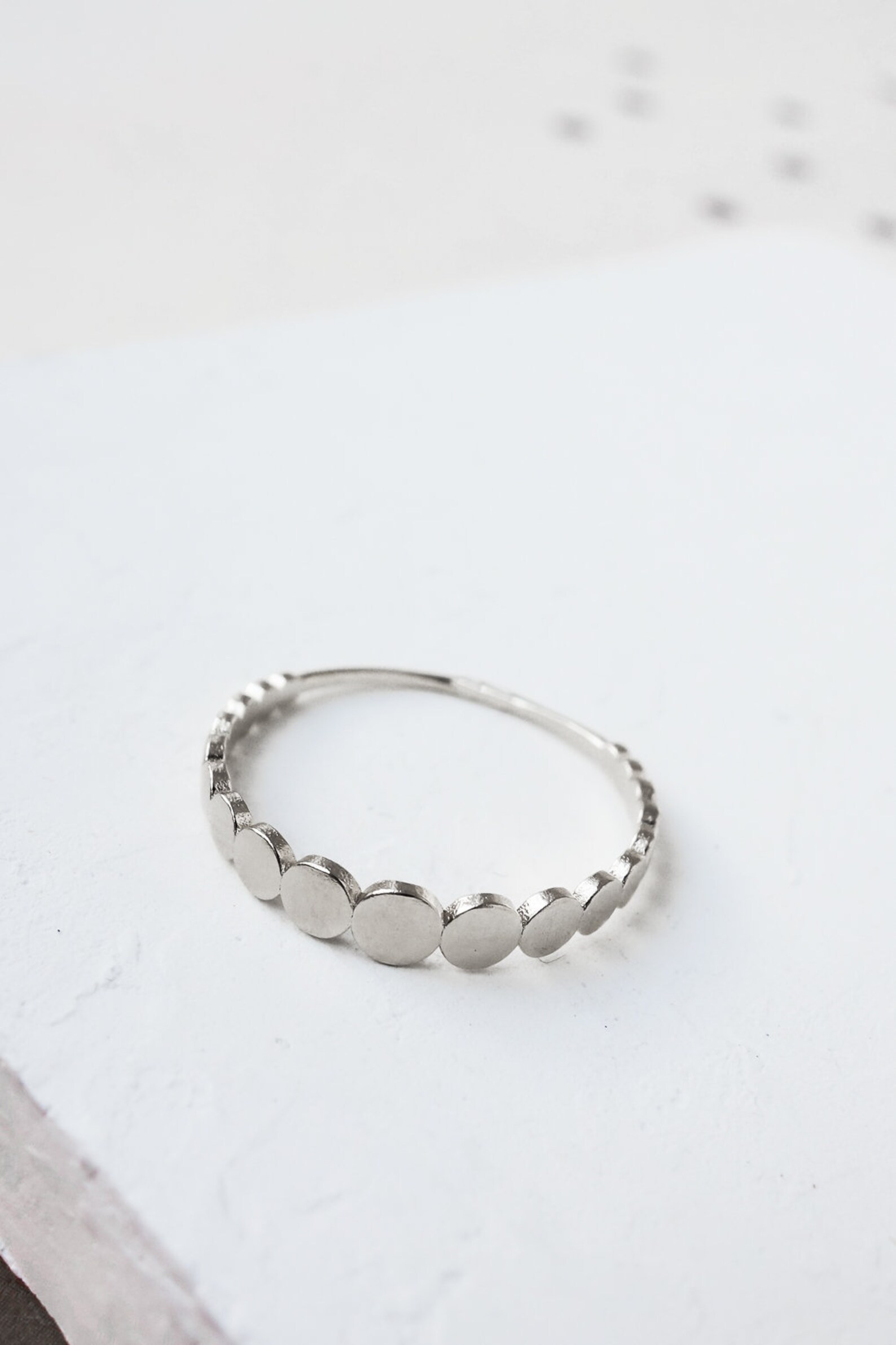 Tate Ring Gold Geometric Ring Gold Round Ring Dainty - Etsy
