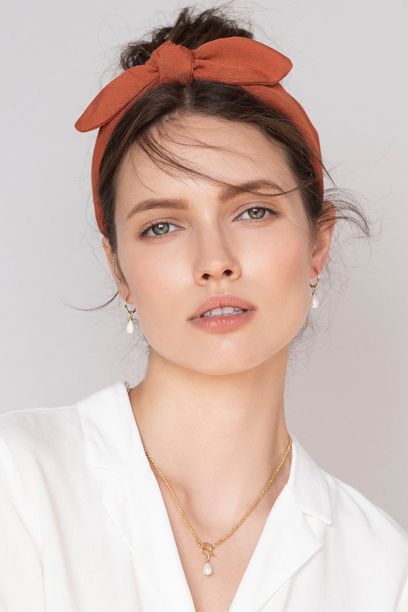 Caroline Necklace Front Clasp Necklace Pearl Necklace - Etsy