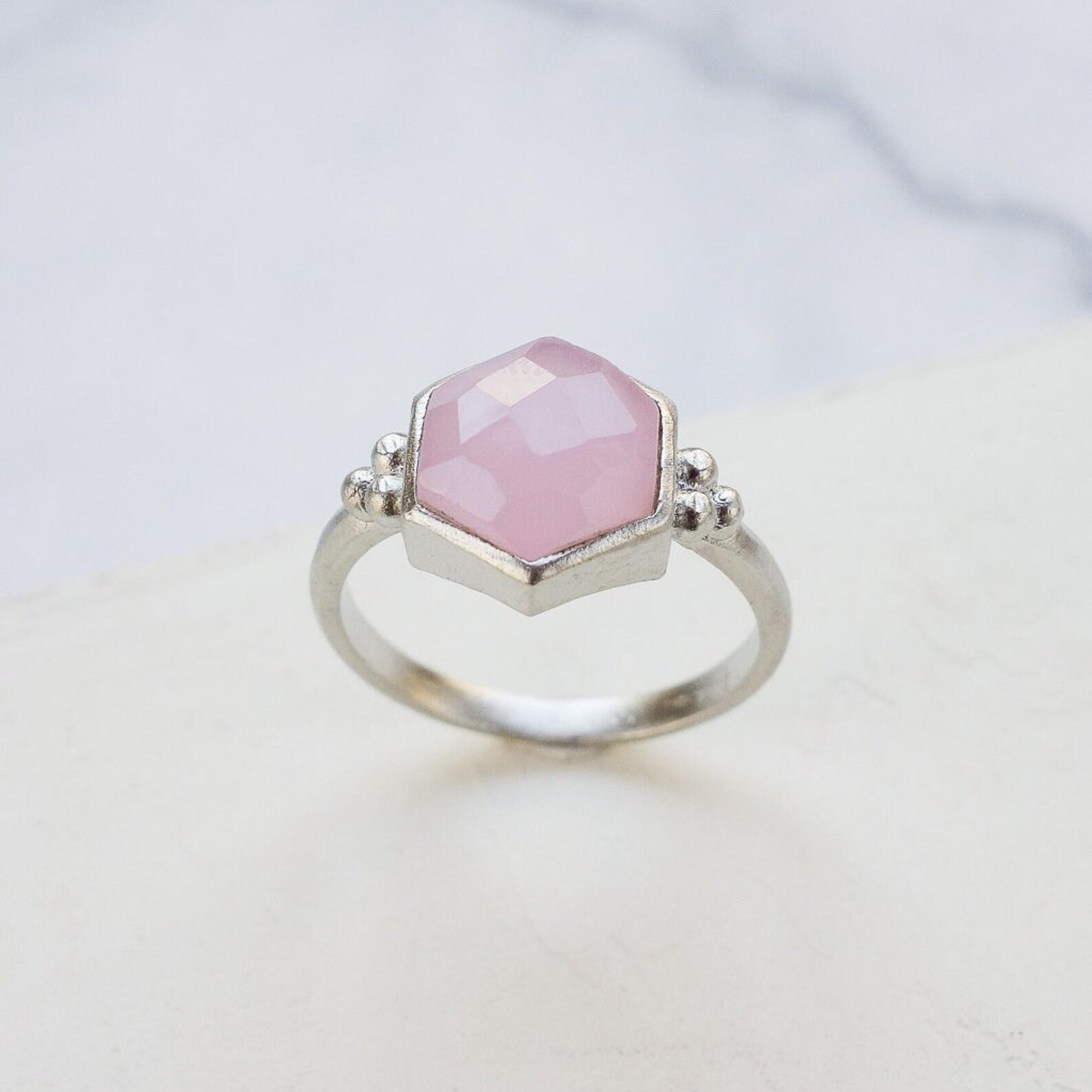 Charlotte Ring Semi Stone Ring Element Ring Stackable Ring | Etsy