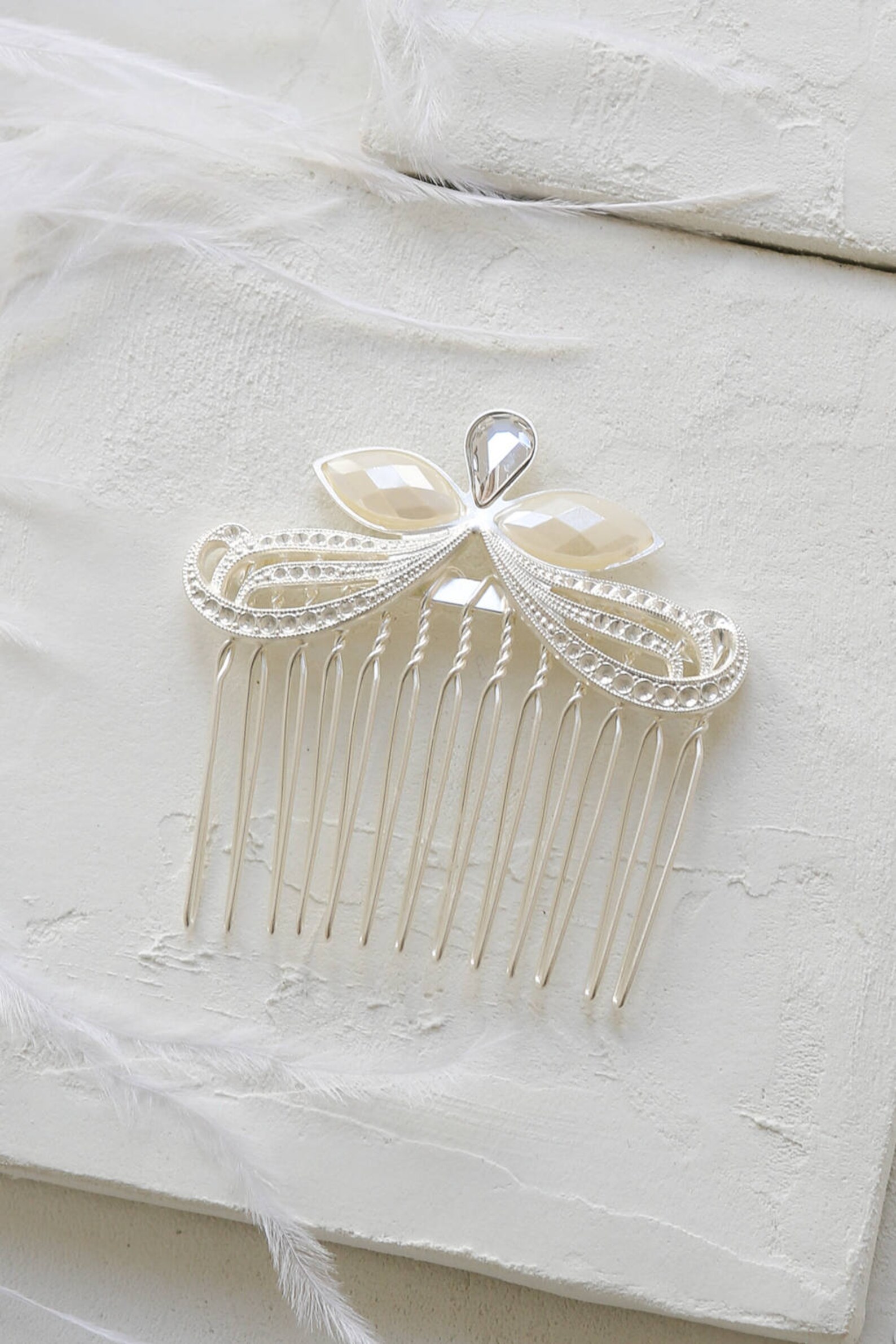 Artemis Hair Comb Hair Comb Hair Accessorie Bridal - Etsy