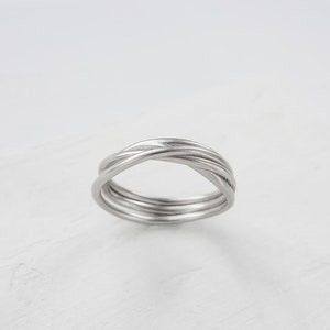 Roots Ring, Gold Texture Ring, Gold Round Ring, Dainty Ring - Etsy