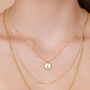 Basic Knitted Necklace, Basic Chain, Simple Chain, Simple Plain Chain ...