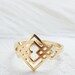 Solid Gold Mirador Ring, Solid Gold Rings, Engagement Rings, Promise ...