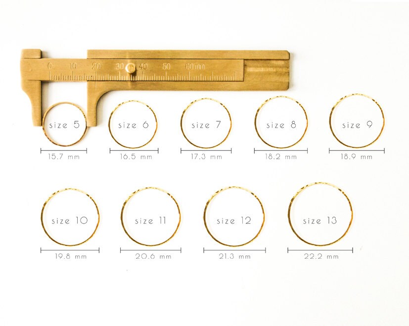 Solid Gold Notch Ring Gold Wedding Ring Unique Notched Solid | Etsy