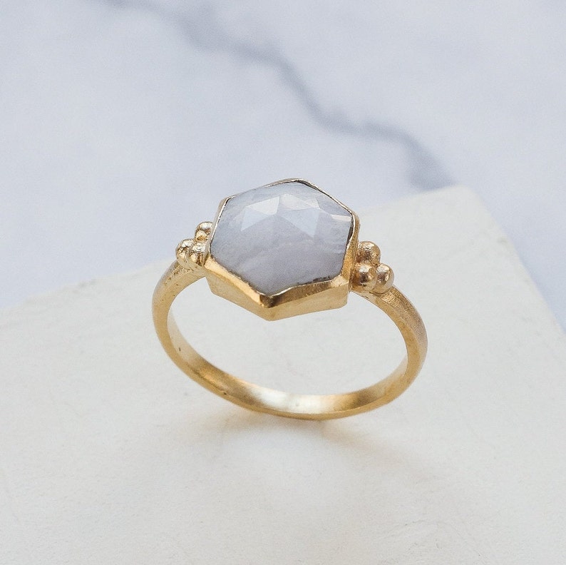 Charlotte Ring Semi Stone Ring Element Ring Stackable Ring - Etsy