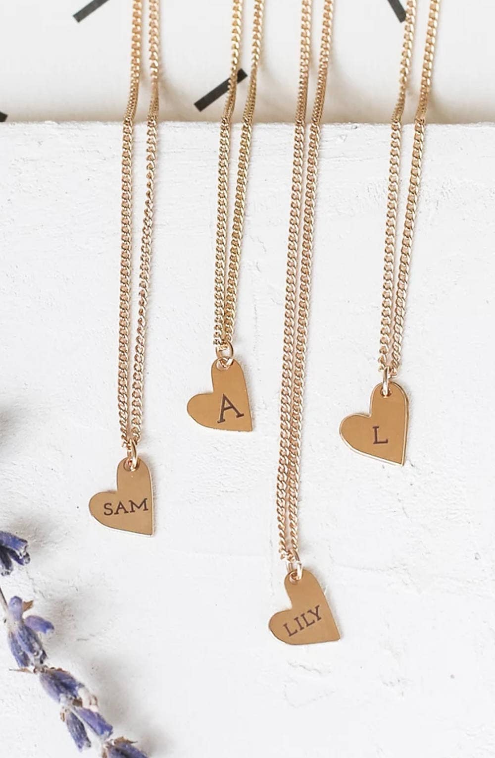 Custom Engraved Heart Necklace Personalized Engraving Heart - Etsy Israel