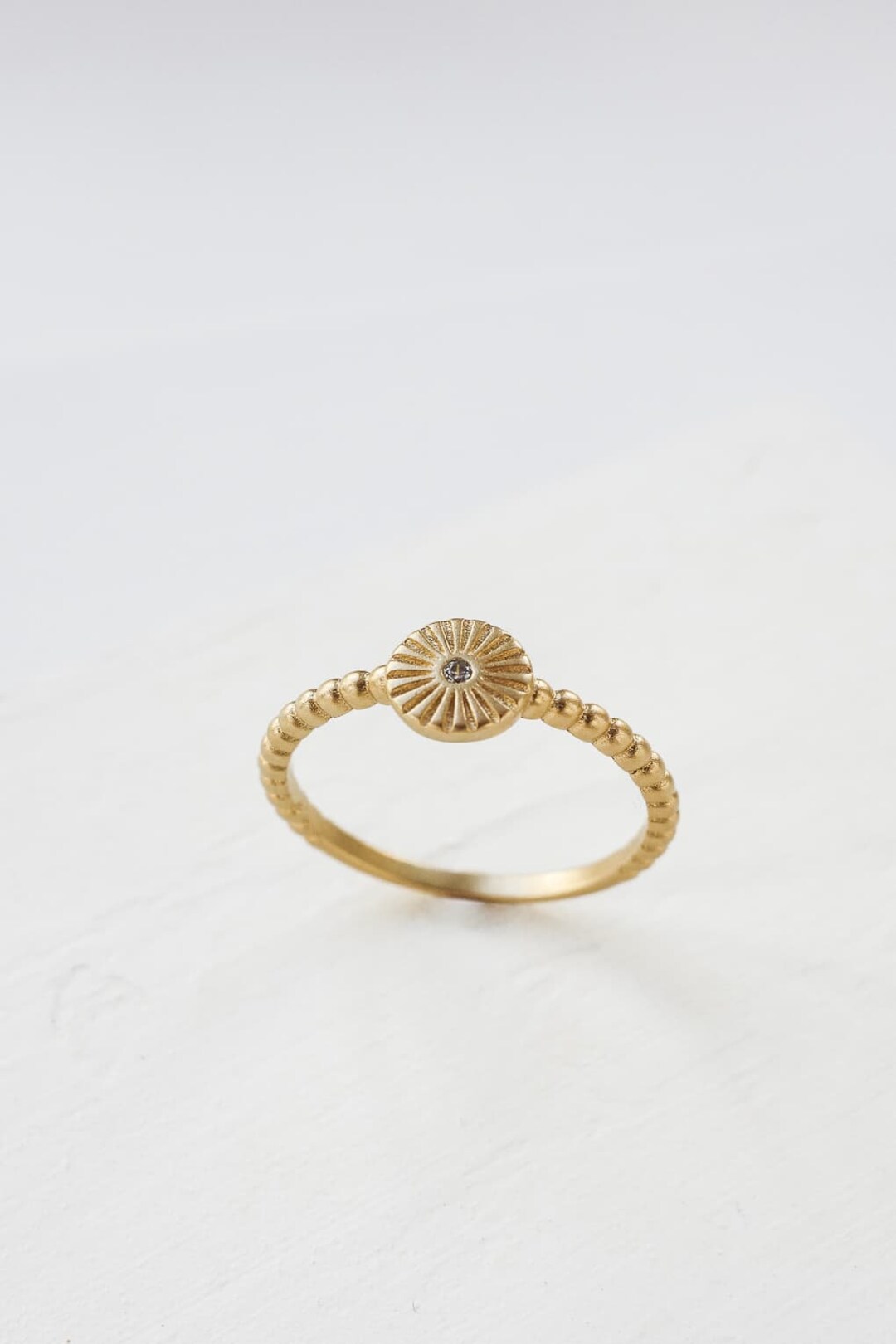 Daisy Ring, Botanic Ring, Stone Ring - Etsy