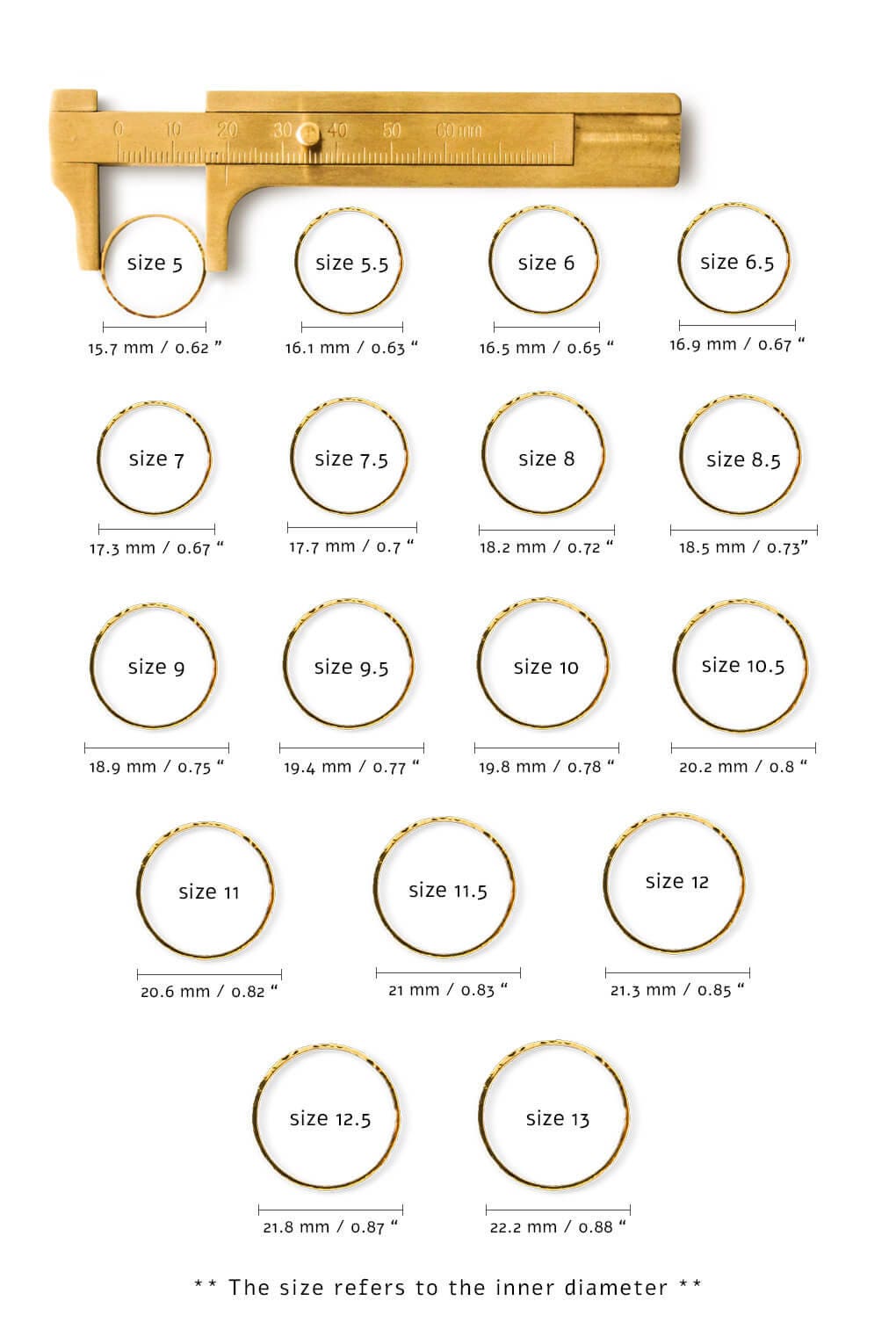 Contour Ring Gold Geometric Ring Gold Round Ring Dainty | Etsy