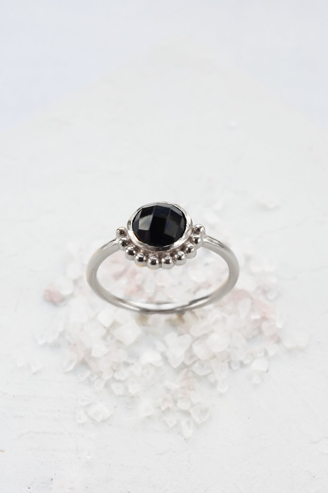 Flor Ring Element Ring Semi Precious Stone Gold And Silver | Etsy