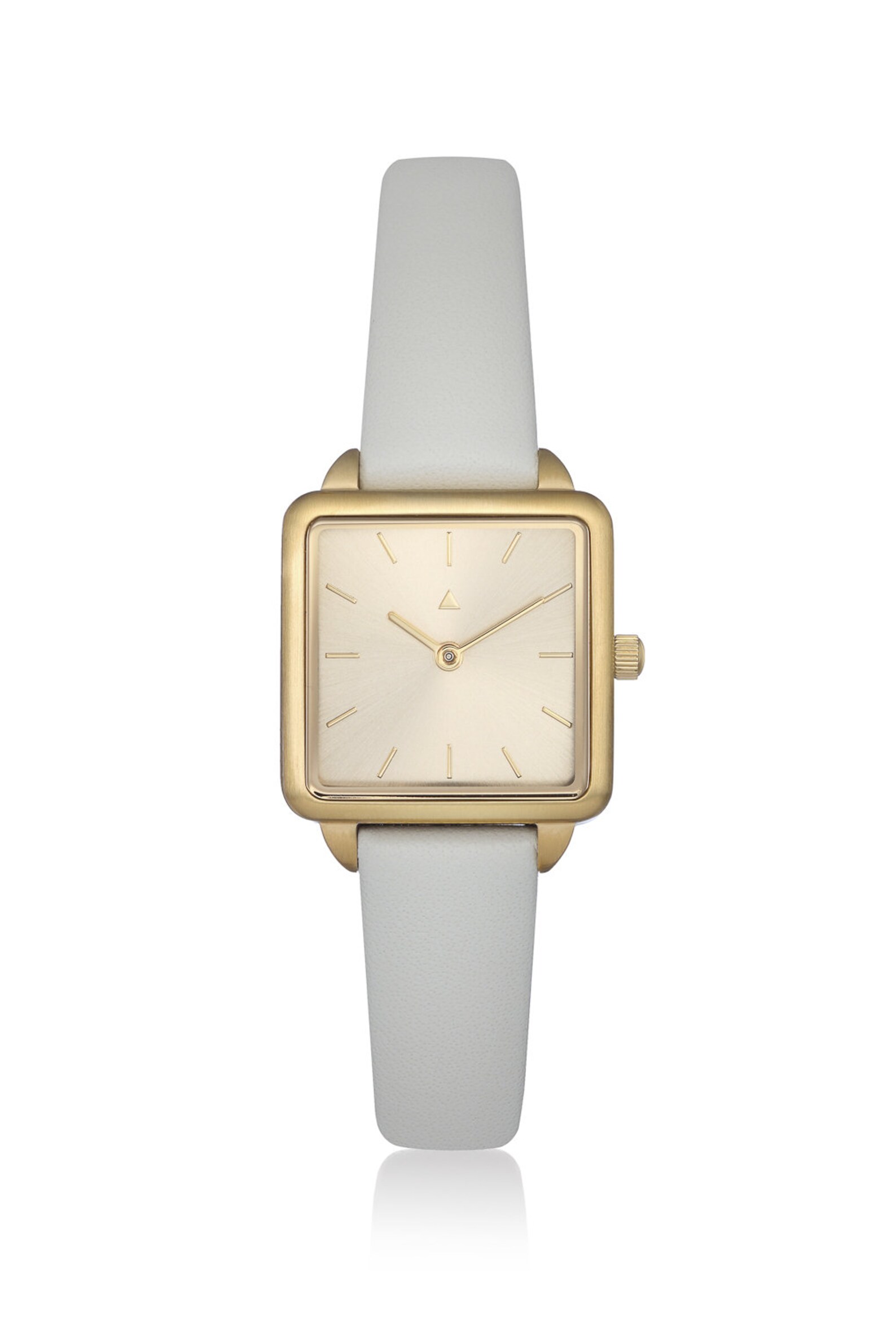 Rectangle Watch in Gold, Classic Women's Wrist Watch, Gold Wrist Watch ...