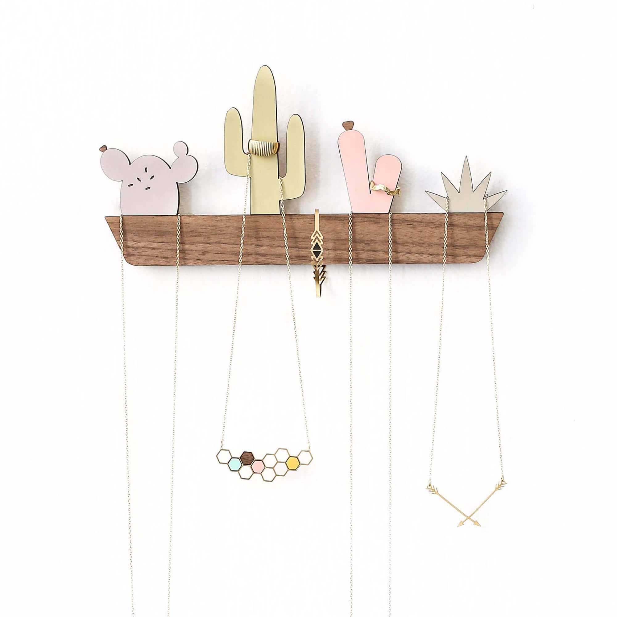 Cactus Window Box Jewelry Display Cactus Jewelry Organizer - Etsy Israel