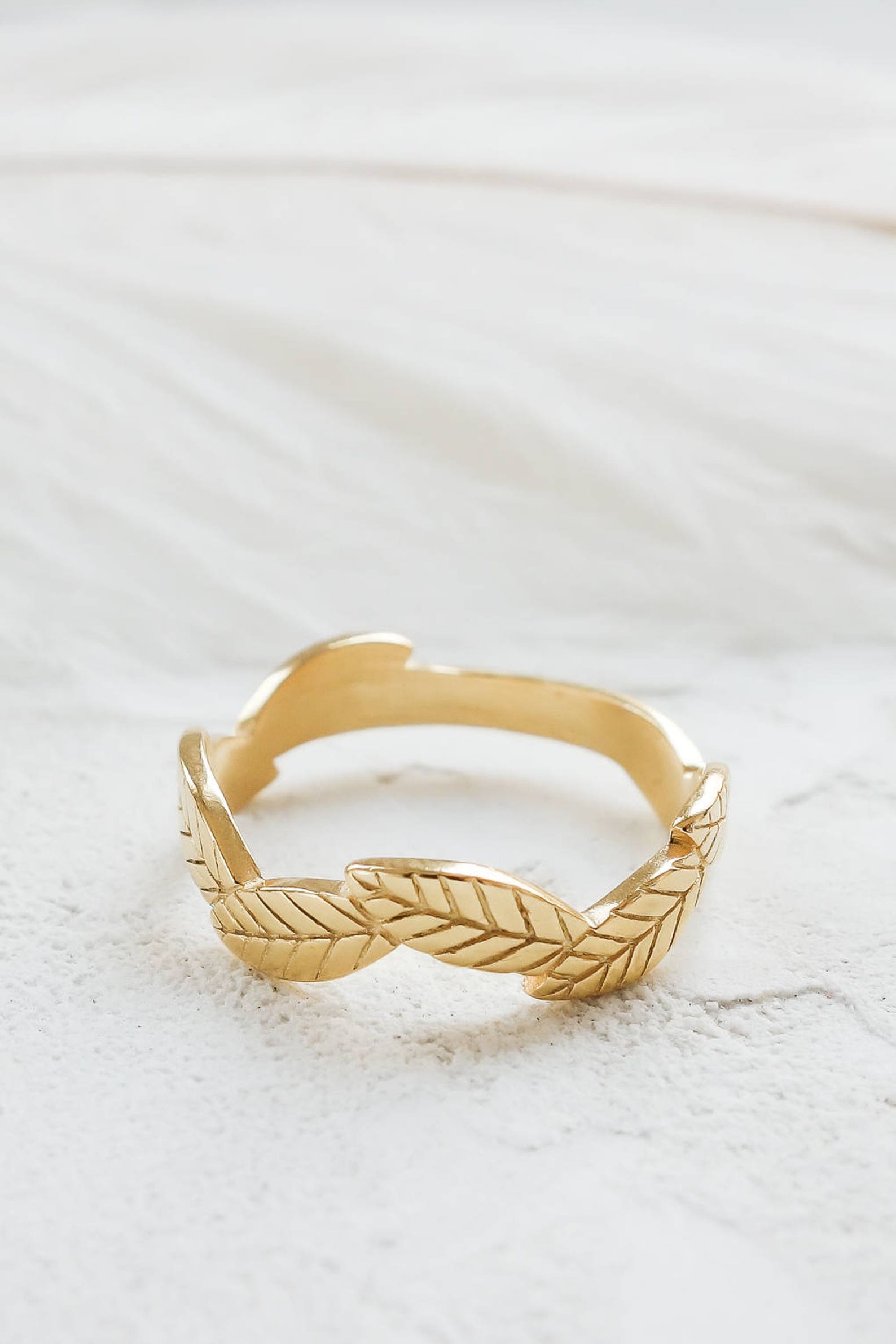 Solid Gold Ivy Ring Solid Gold Rings Engagement Rings - Etsy