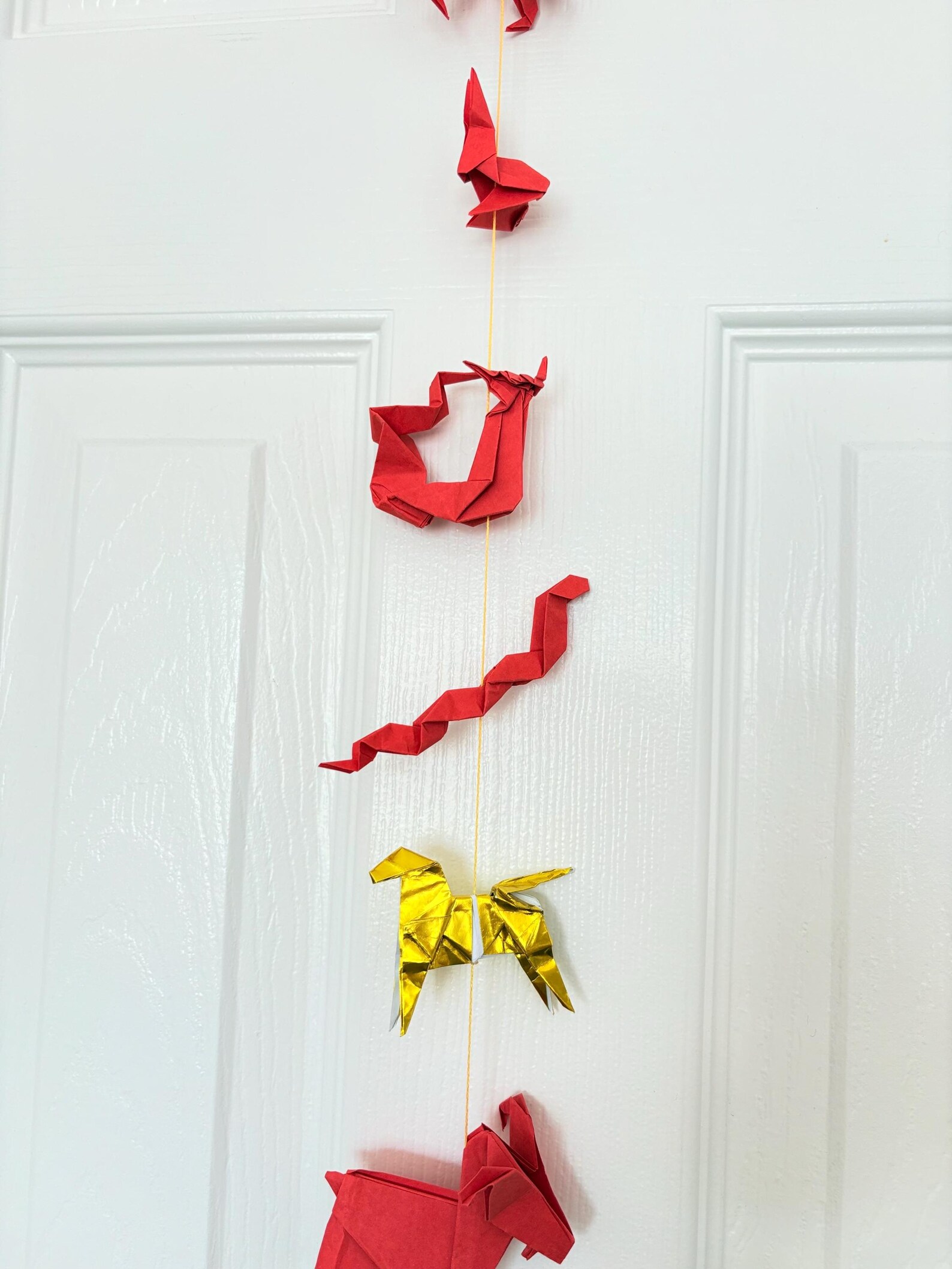 Lunar New Year Origami Zodiac String - Etsy
