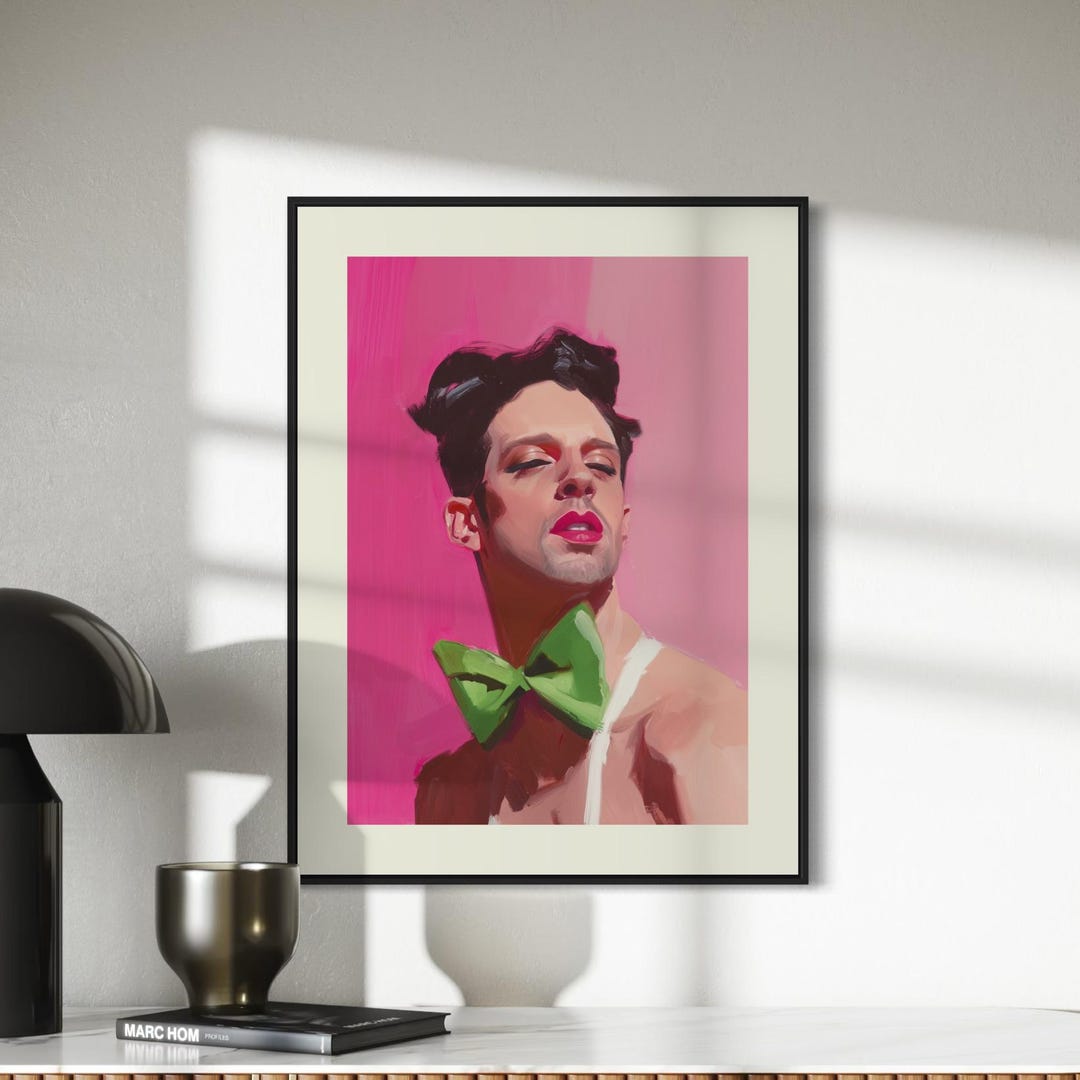Lulu - Queer Pride Art Print, Ribbon and Resilience Collection, LGBTQ+ ...