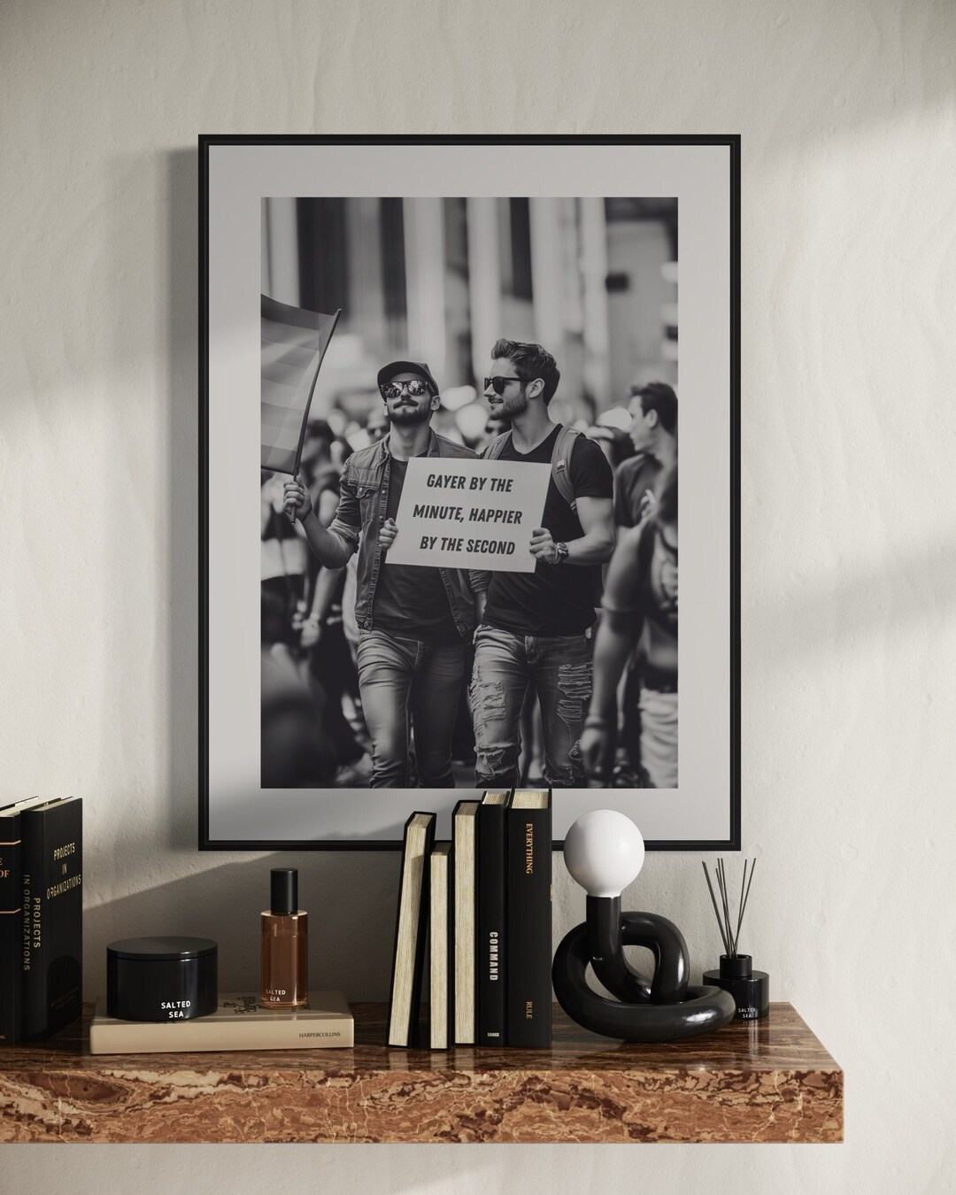 LGBTQ+ Art, Pride Print, Queer Decor and Gifting - Etsy