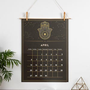 Mystic Realms 2025 Calendar, Illustrated Digital Planner, Printable ...