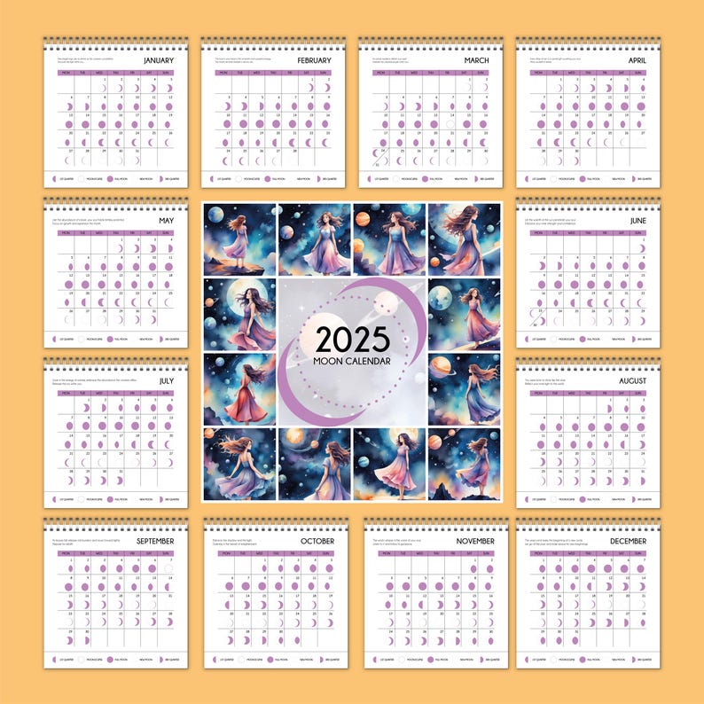 2025 Calendar - Infinite Wisdom 2025 Monthly Affirmations Calendar ...