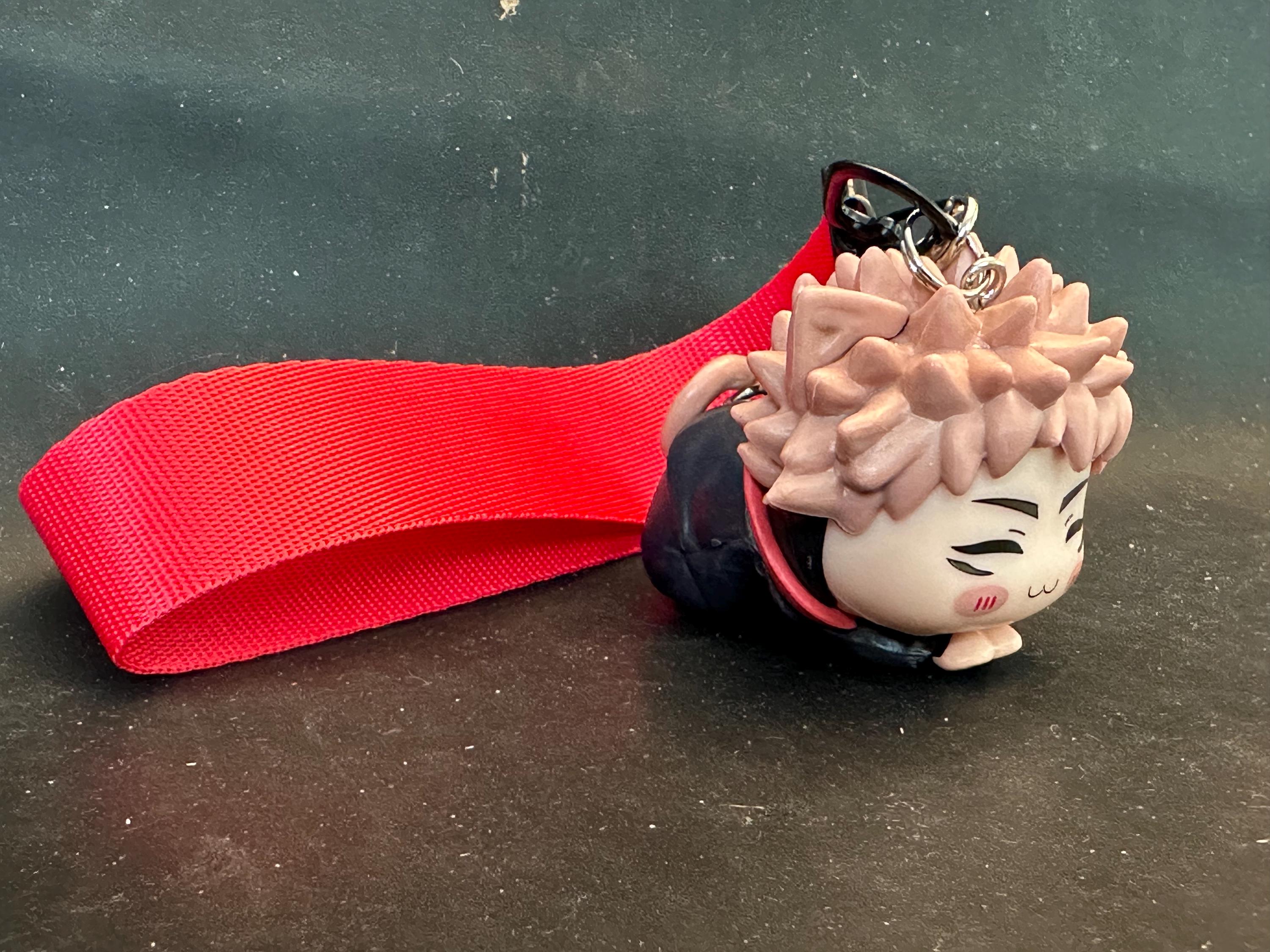 Anime Jujutsu Kaisen Keychain With Key Ring Holder - Etsy