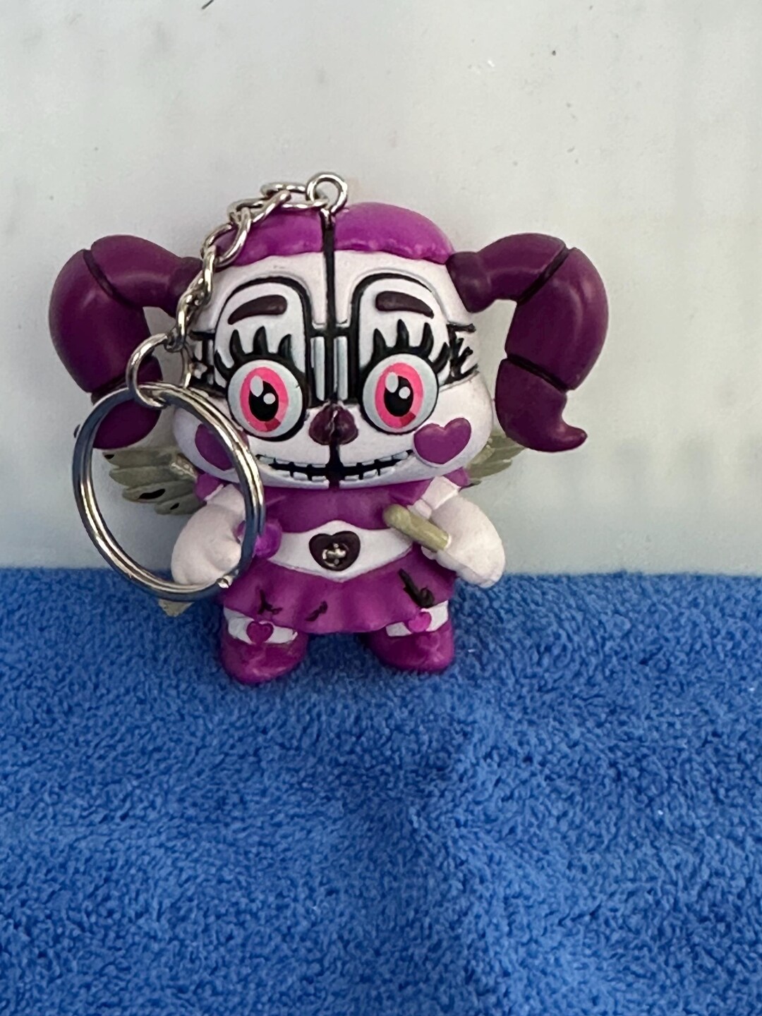 Fan Made FNAF Angel Baby Keychain - Etsy