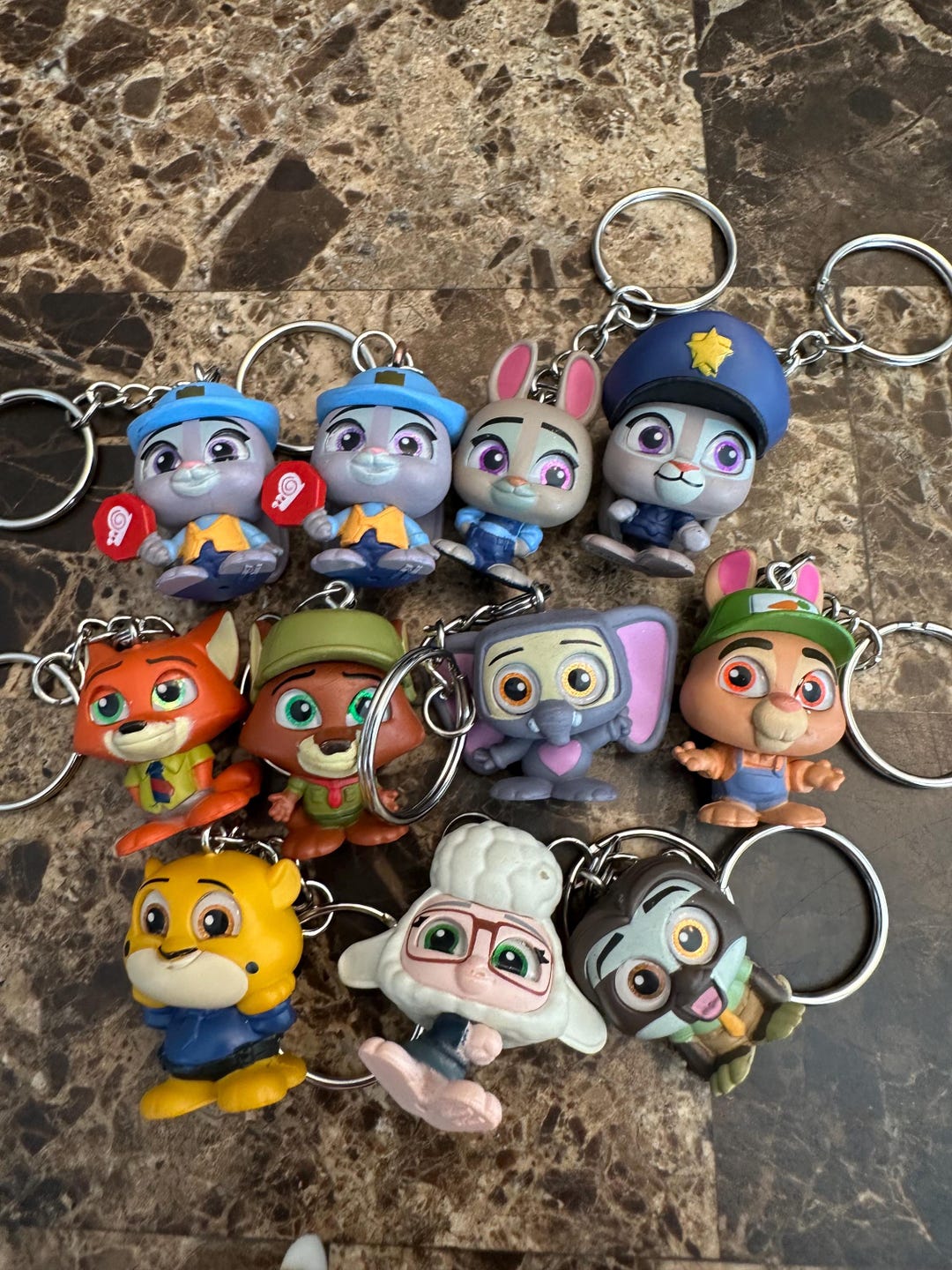 Fanmade Zootopia Keychain Set - Etsy