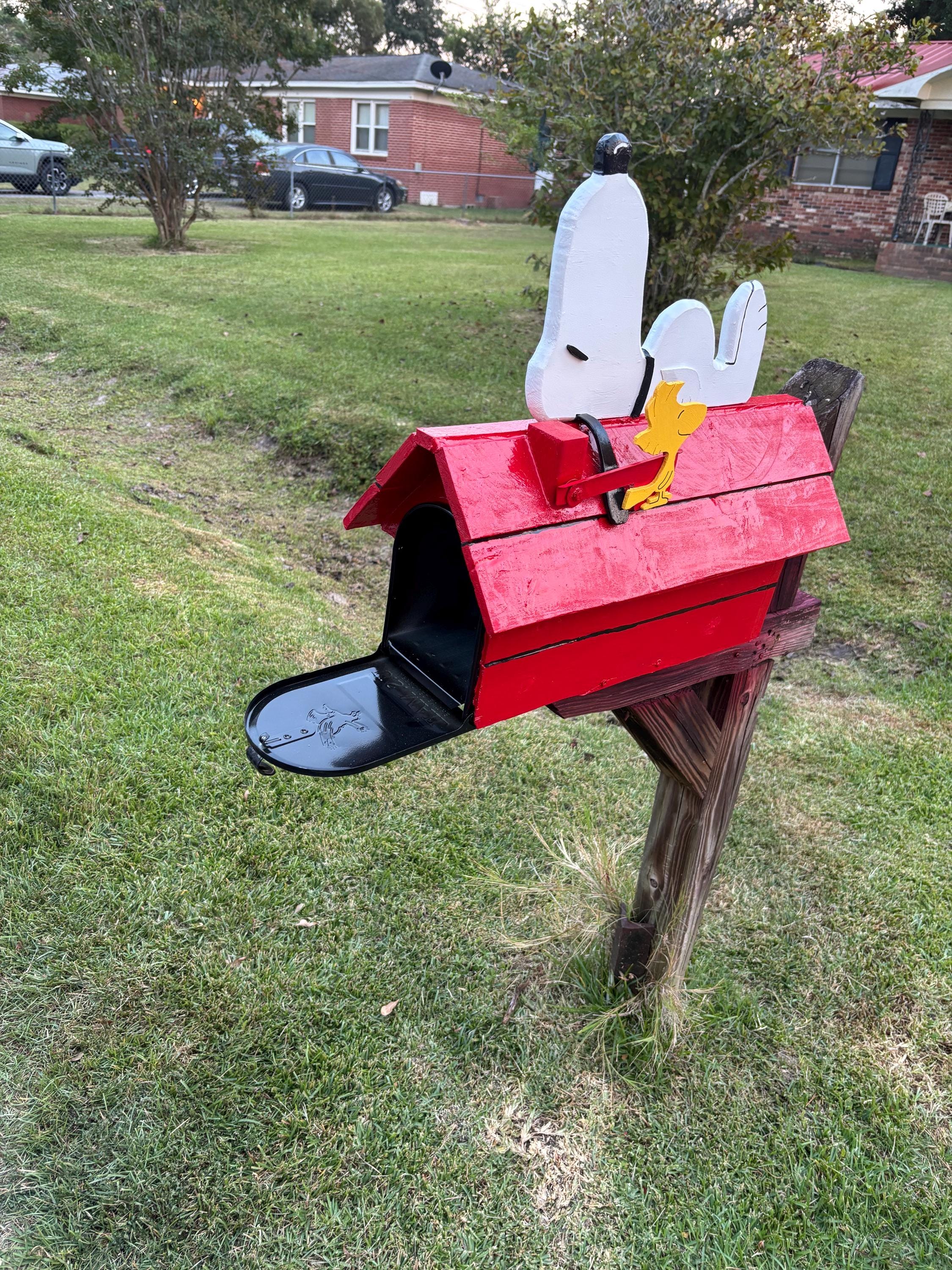 Snoopy Mailbox ( Handmade Custom to Order ) Tell Me Your Idea If You ...