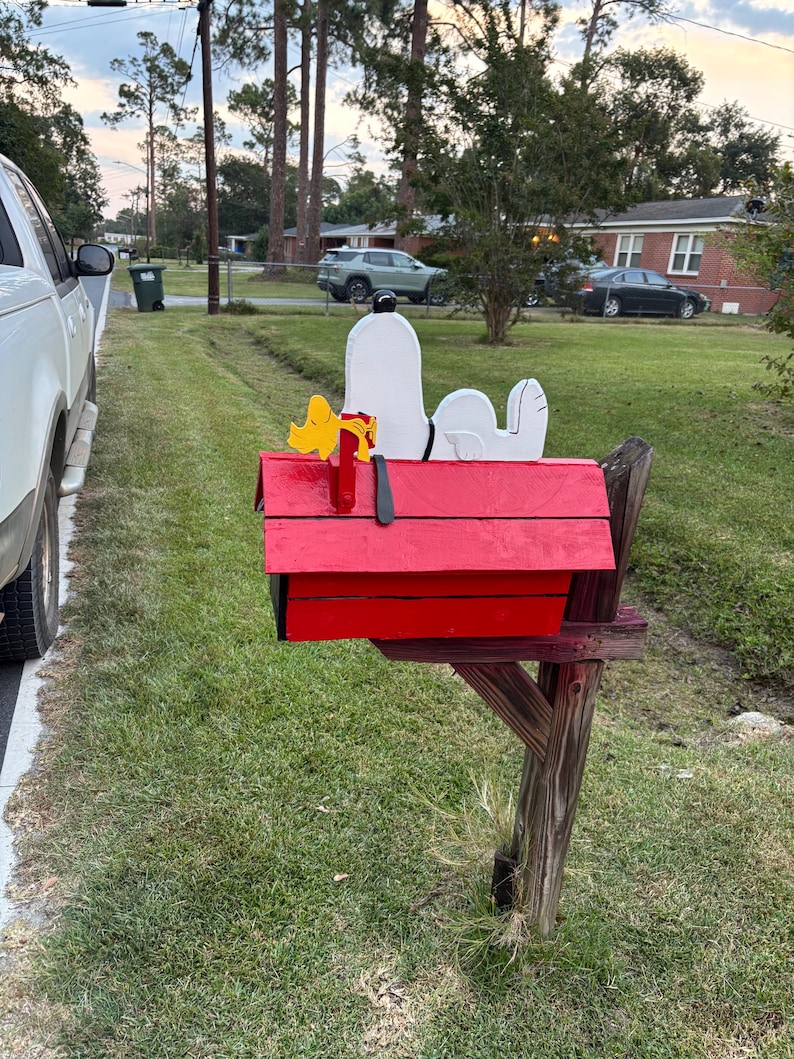 Snoopy Mailbox ( Handmade Custom to Order ) Tell Me Your Idea If You ...