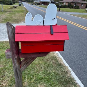 Snoopy Mailbox ( Handmade Custom to Order ) Tell Me Your Idea If You ...