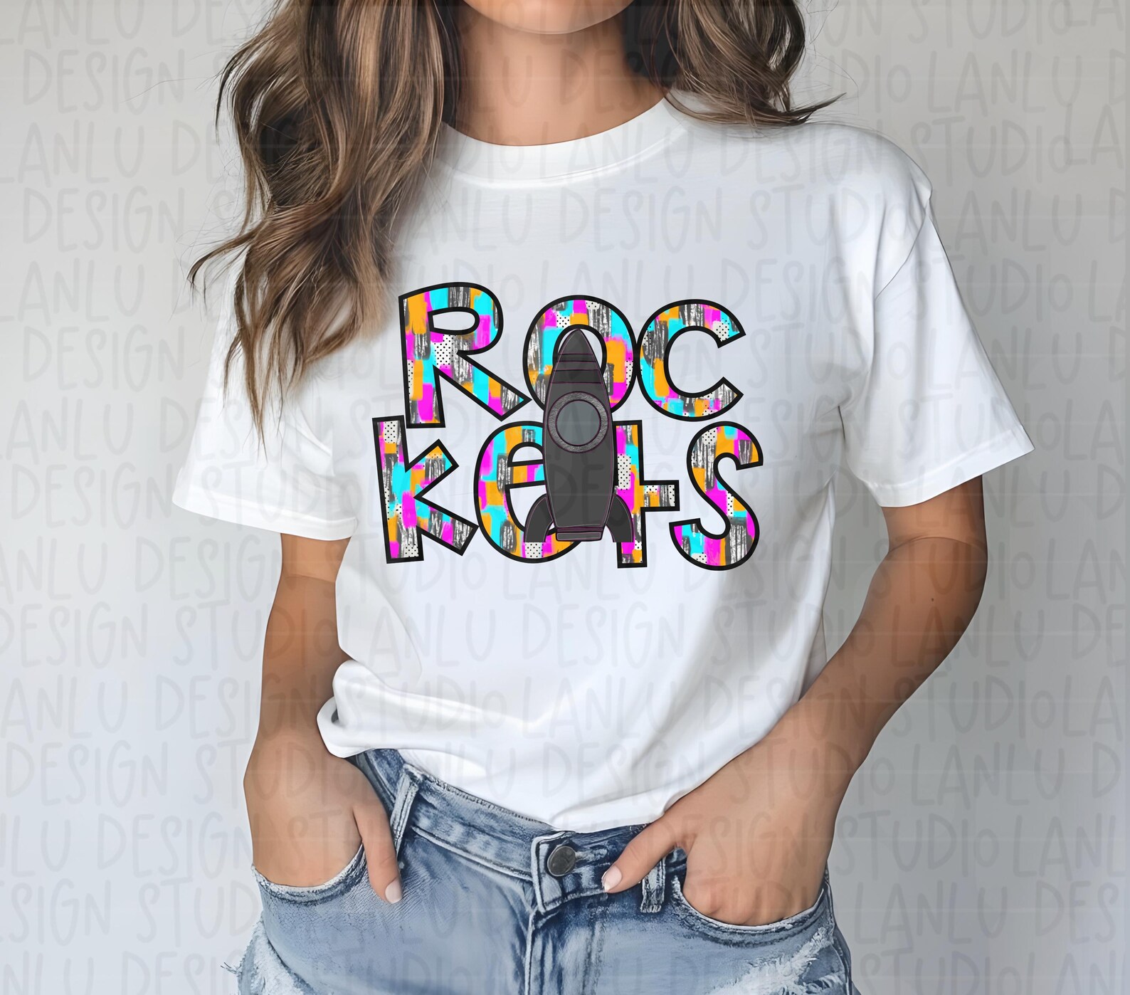Preppy Paint Stroke Star Eyes Mascot PNG |rockets - Etsy