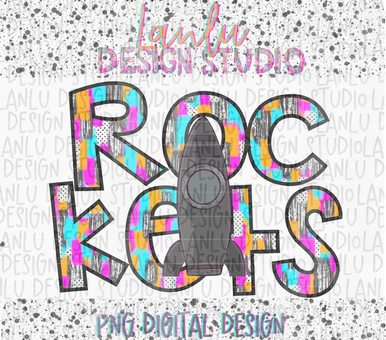 Preppy Paint Stroke Star Eyes Mascot PNG |rockets - Etsy