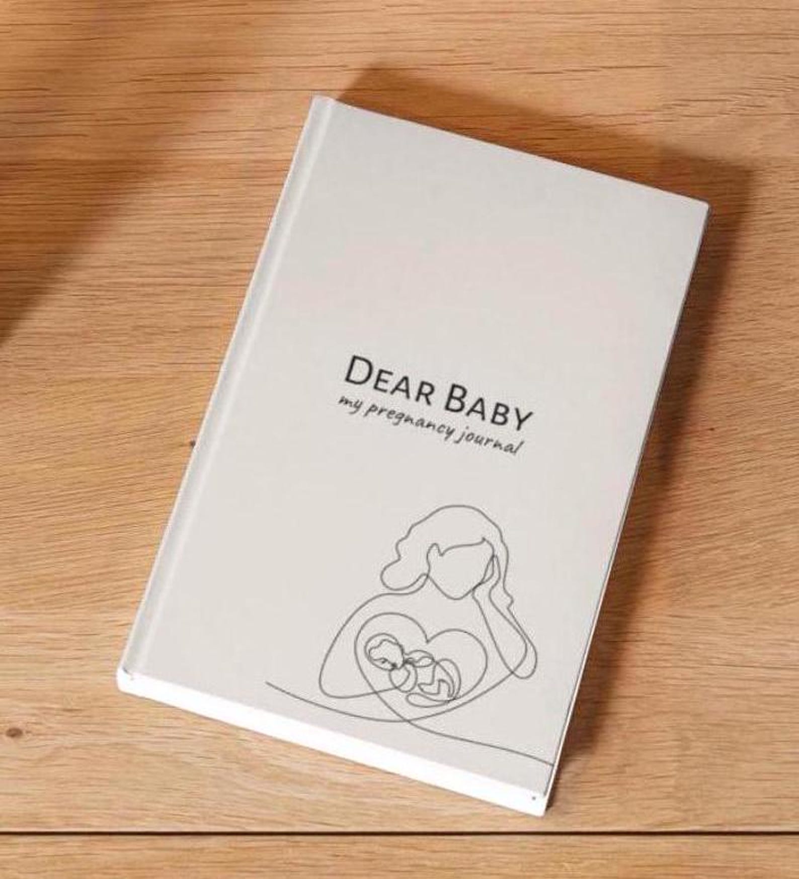 My Pregnancy Journal, Dear Baby Journal, Baby Book, Baby Journal ...