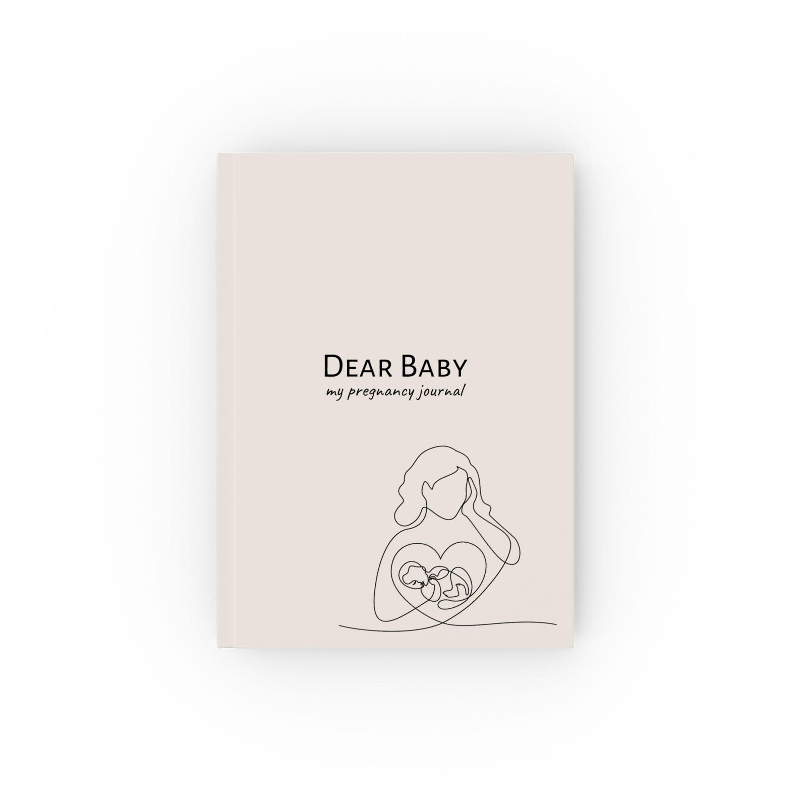 My Pregnancy Journal, Dear Baby Journal, Baby Book, Baby Journal ...