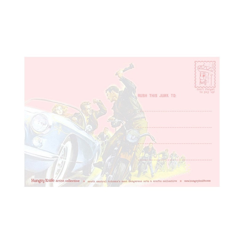 MATURE-FREAK OUT Postcard - Etsy