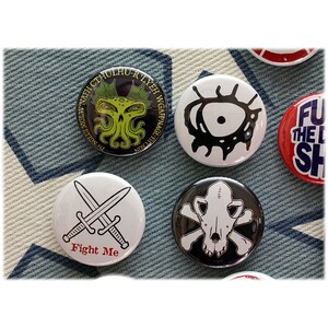 Freak Eye 1 Inch Button or Magnet - Ships Free - Etsy