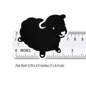 Black Sheep Sticker, Die-cut Waterproof Vinyl, 2.75 X 2.5 Inches Free ...