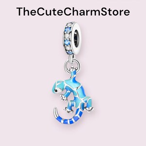 Colourful Lizard Pendant Charm | Lizard Charm | Bracelet Pendant ...