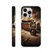 A Rusty Hotrod / Ratrod With Flames Tough Case, Old Car Tough Case for ...