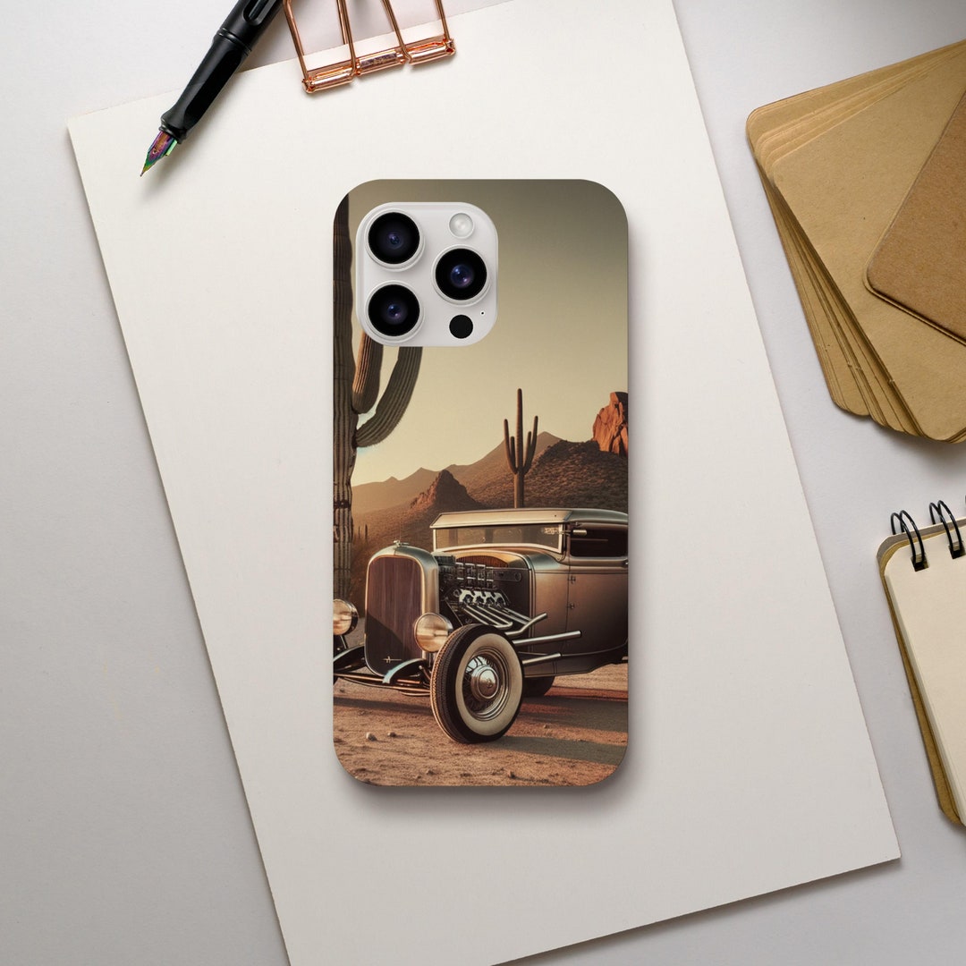 Desert Hotrod Car Tough Phone Case for iPhone and Samsung Phones ...