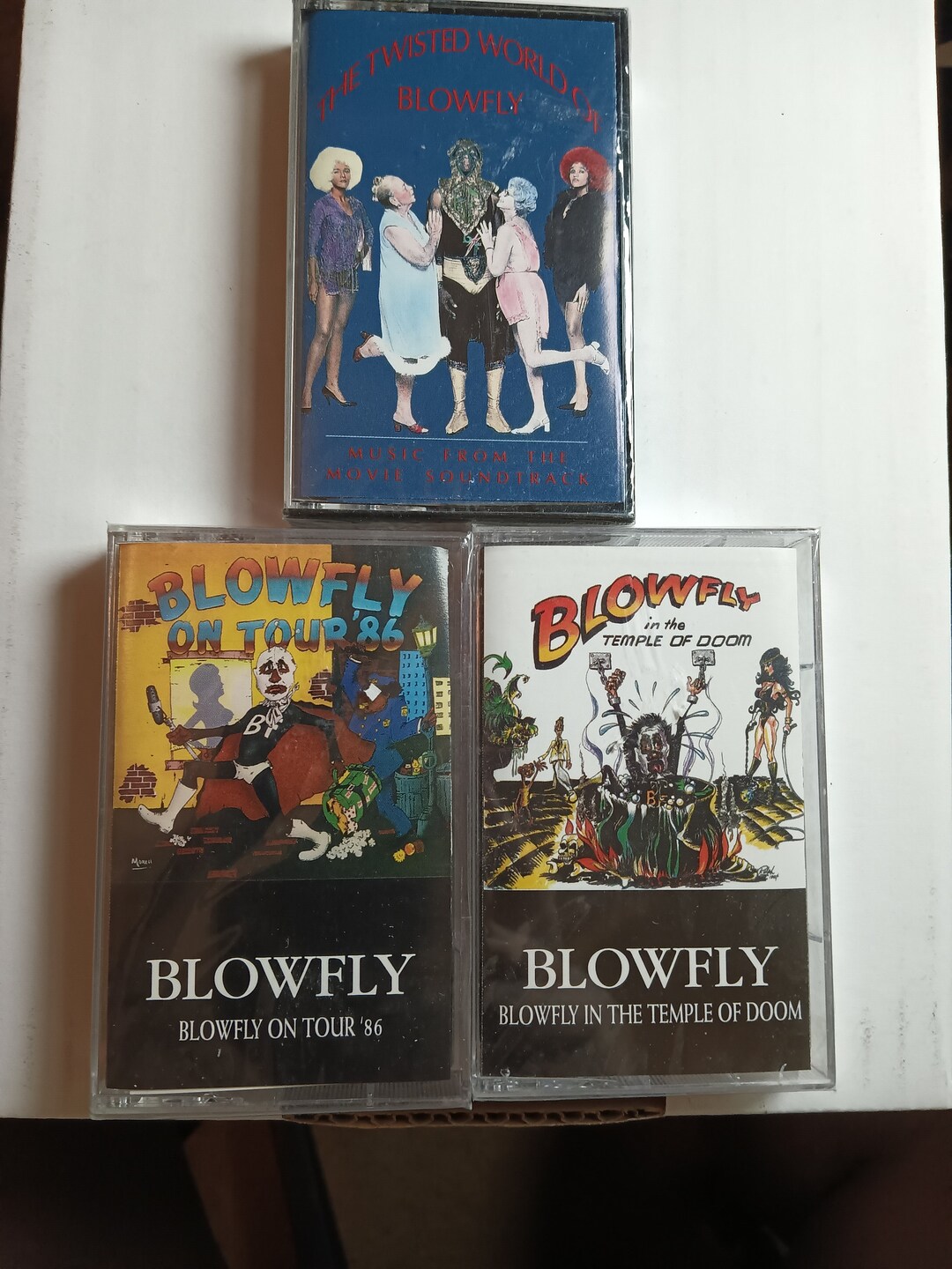 Blowfly X Rated Comedy Tapes in the Temple of Doom, on Tour 86, the ...