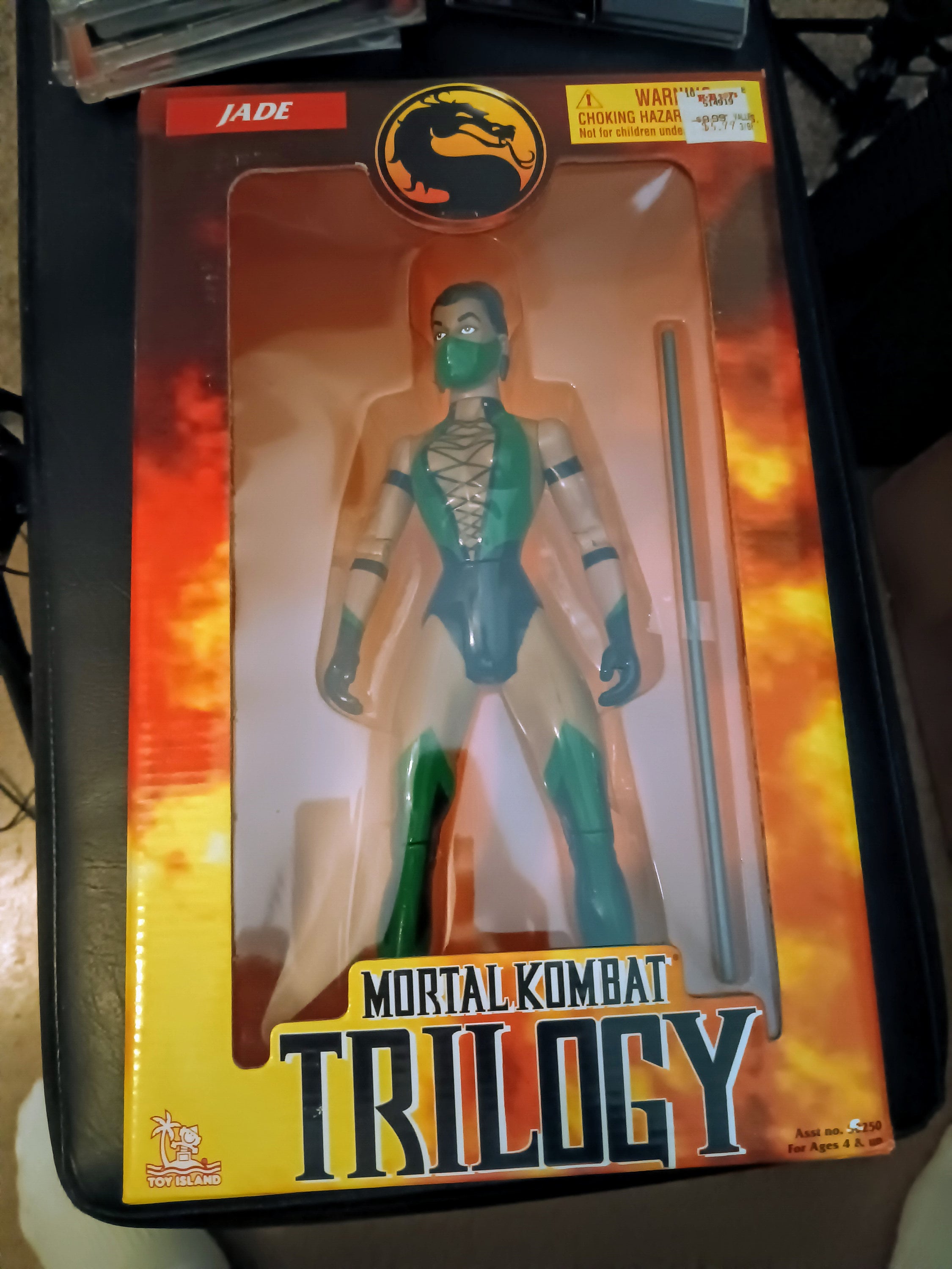 Jade 10 Inch Action Figures mortal Kombat Triology Toy Island 1998 new Etsy