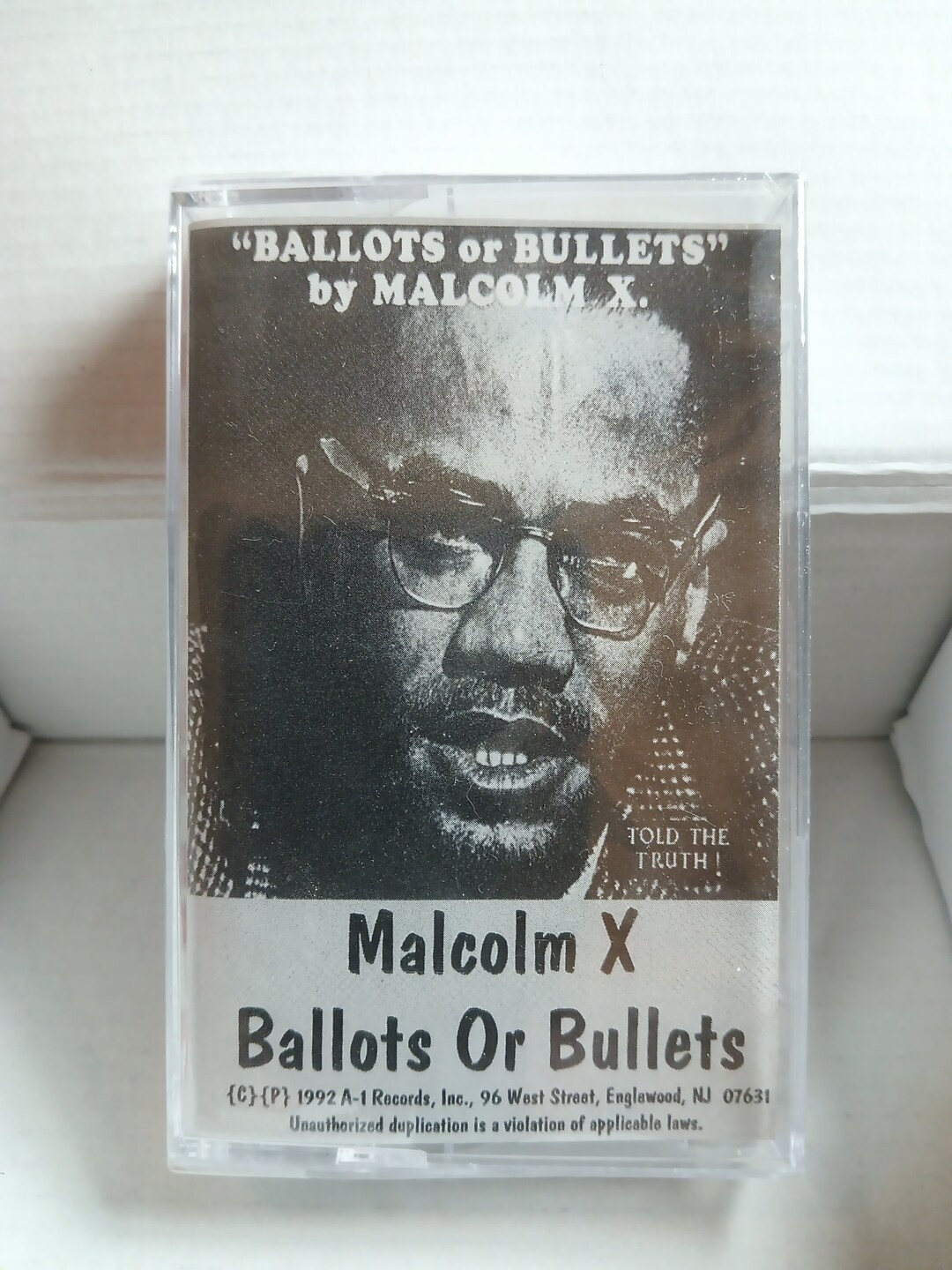 Malcolm X ballots or Bullets Speech Cassette Tape Sealed - Etsy