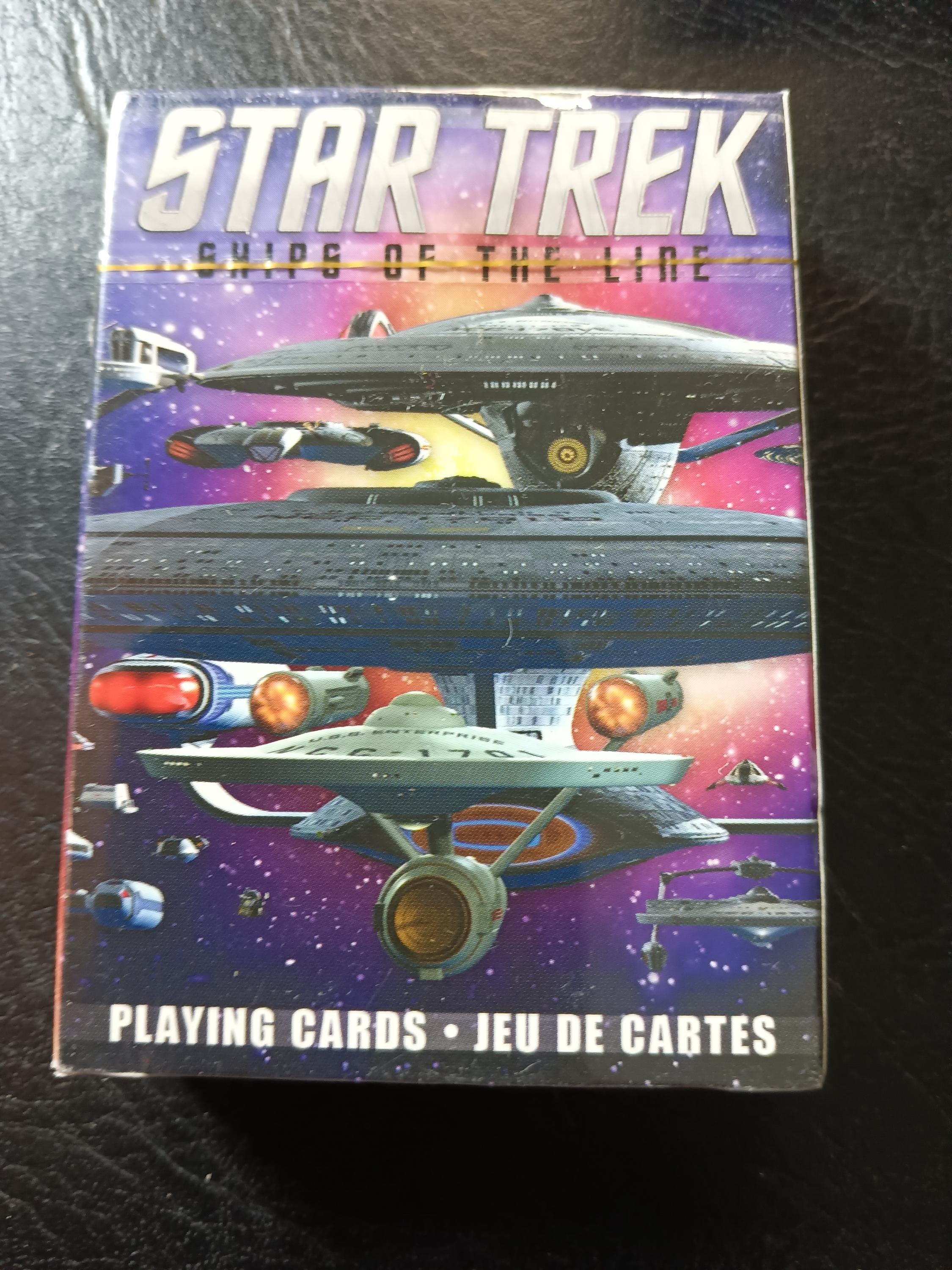 Star Trek Playing Cards "ships of the Line" Sealed - Etsy