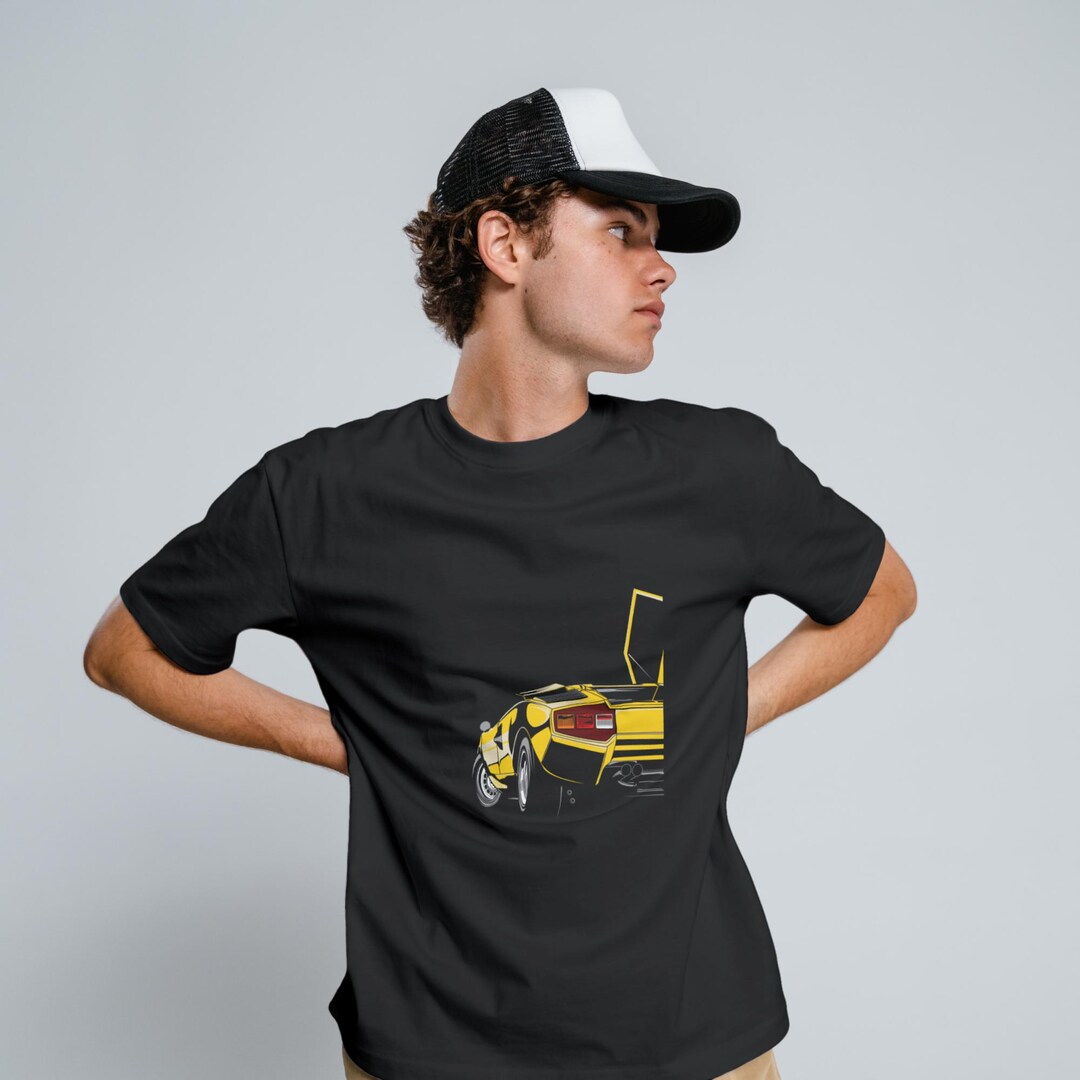 Lamborghini Countach T-shirt - Etsy