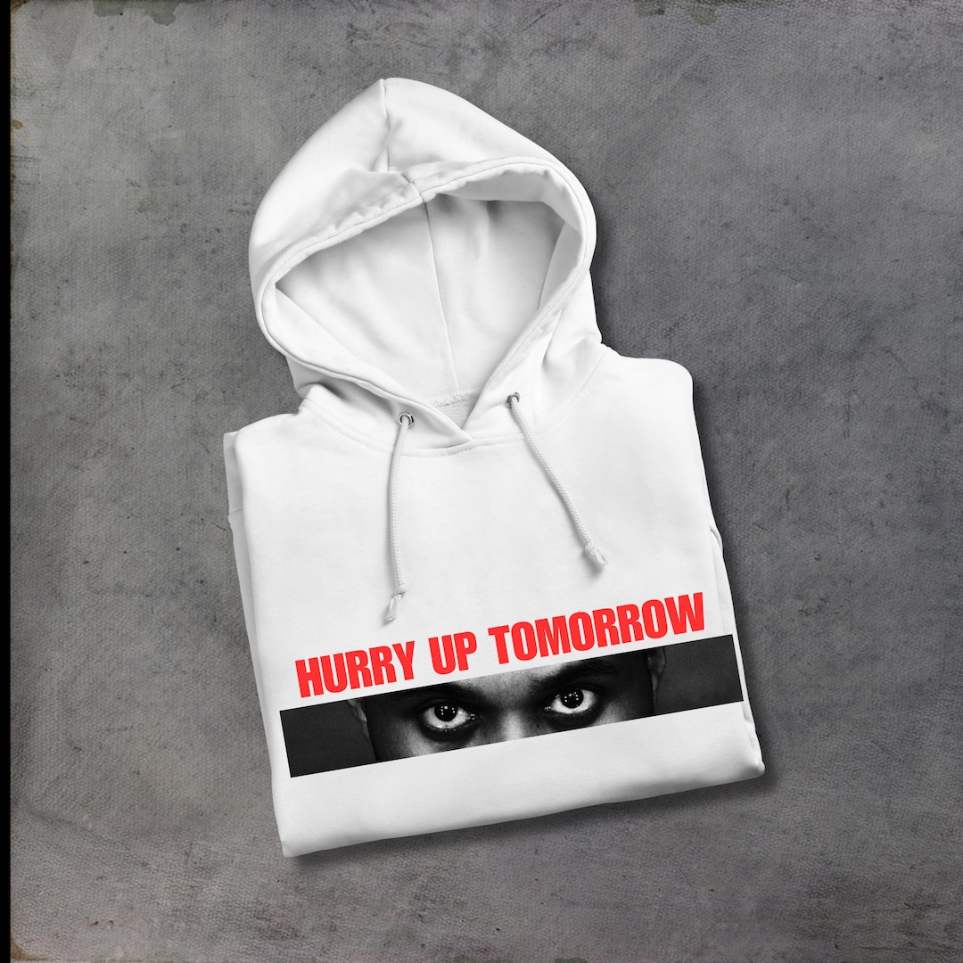 Hurry up Tomorrow Unisex Hoodie, the Weeknd New Album Hooded Sweatshirt ...