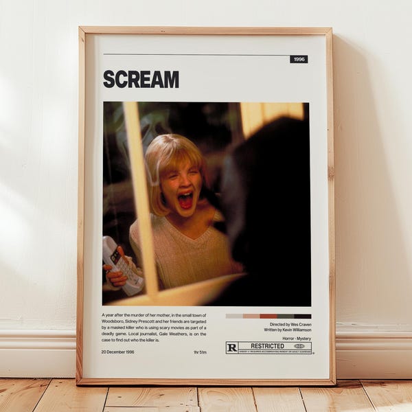 Scream Movie Posters - Etsy