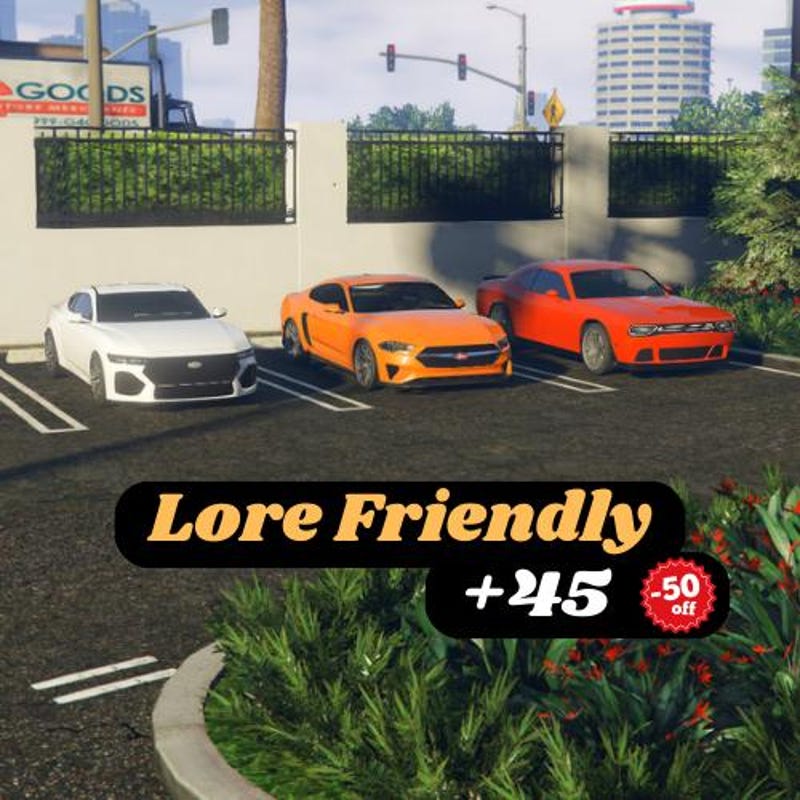 Fivem Lore Friendly Cars - Etsy