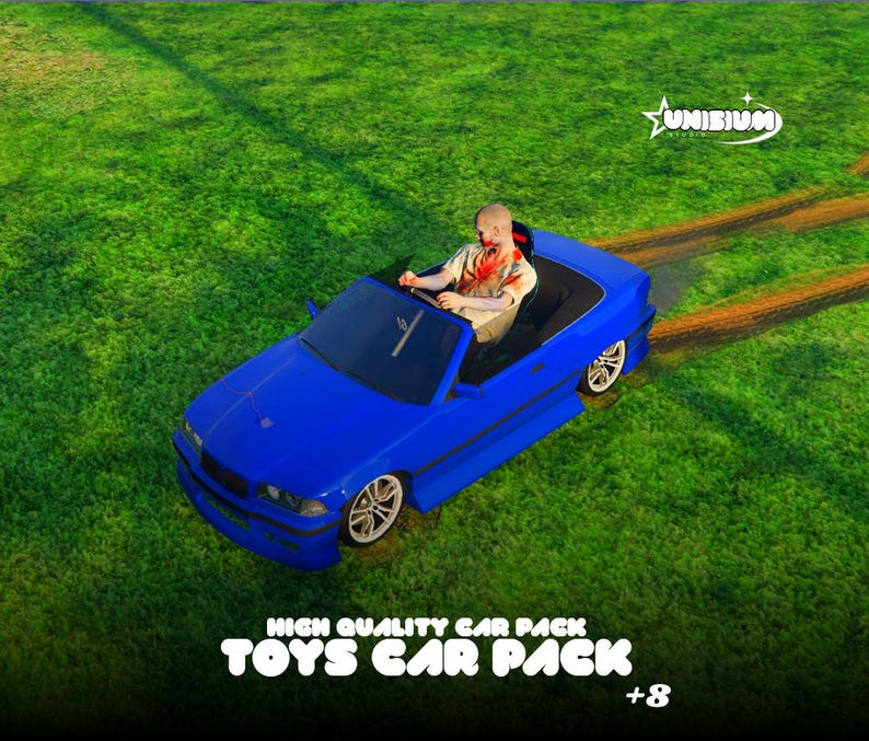 Mini Toy Car Pack for Fivem | Kids-style RP Cars | 2025 | Drag & Drop ...